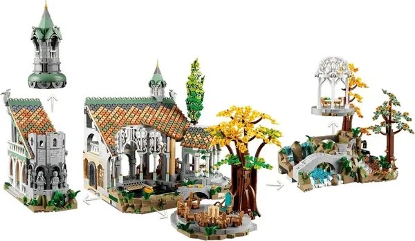 LEGO LOTR 10316 Pán prstenů: Roklinka