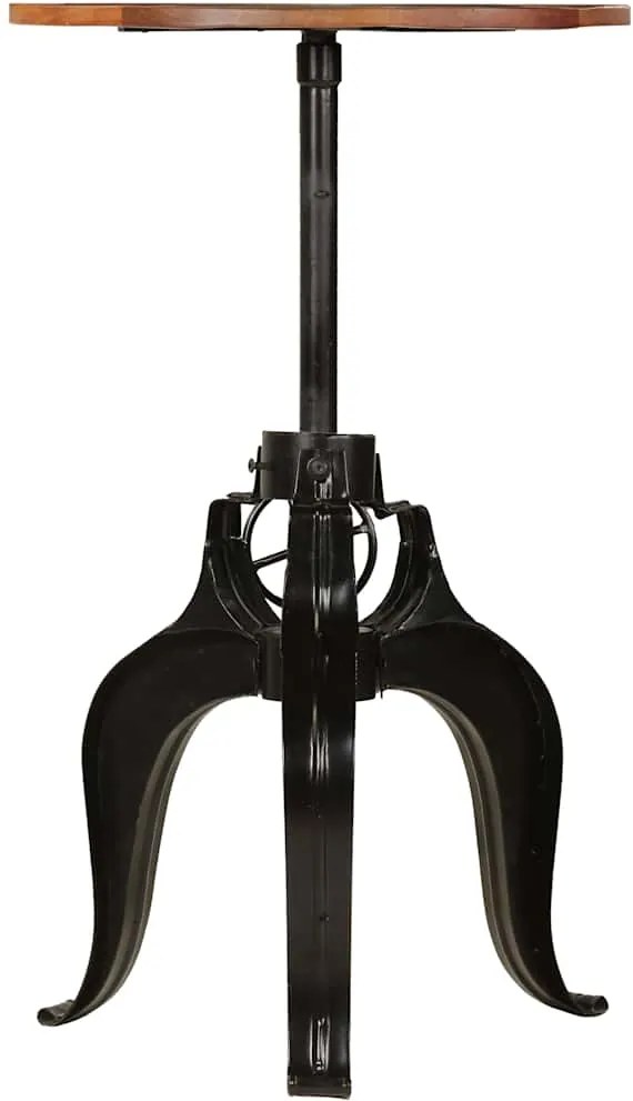 Barový stůl masivní recyklované dřevo 60 x (76–110) cm 245267