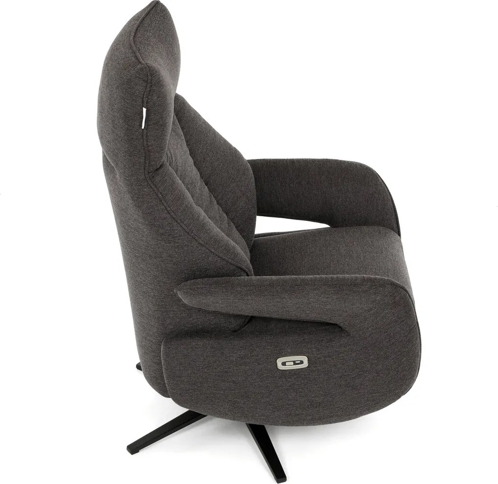 Autronic Relaxační křeslo s elektrickým ovládáním TV-B3973 Barva potahu: Šedá