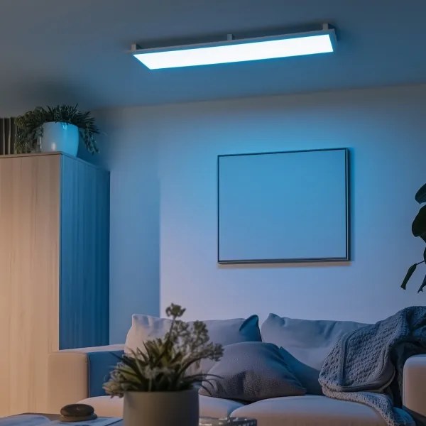 Eglo 32734 - LED RGBW Stmívatelný přisazený panel SALOBRENA-C 34W/230V bílá+ DO