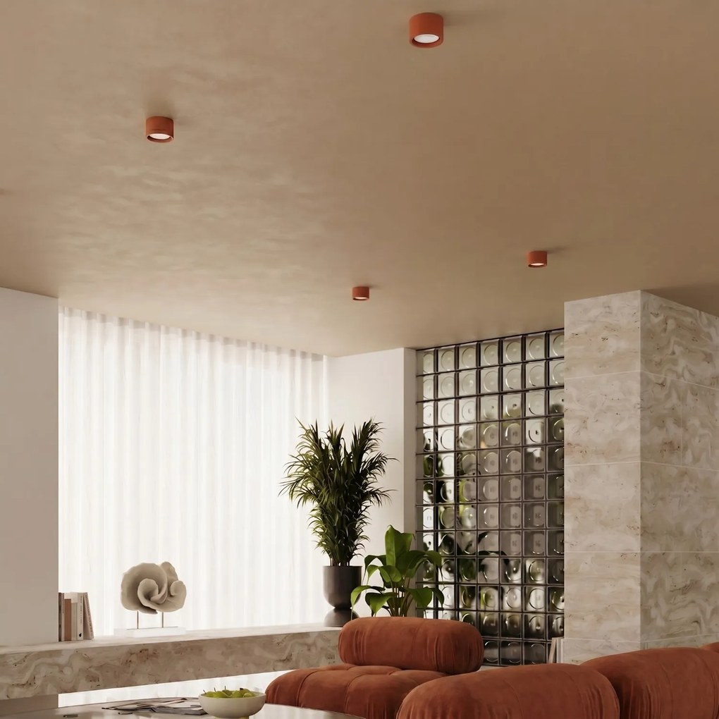 Sollux Lighting Stropní svítidlo MODO 2 okrově červené GX53