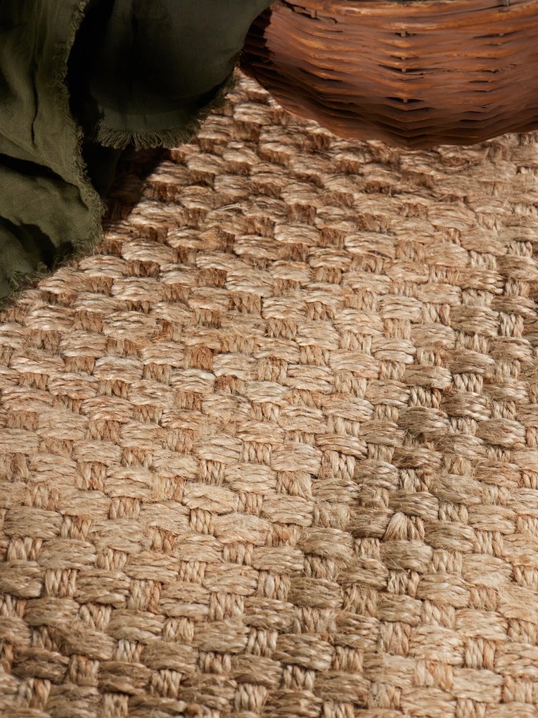 Hanse Home, Běhoun Handloom 106335 Fjord Natural Gold, 80x200, béžová, chodba / předsíň