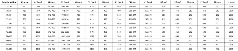 Mexen Lunar-F Duo, skládací sprchový kout 75 x 75 cm, 8mm čiré sklo, zlatý profil, 836-075L-075P-50-00
