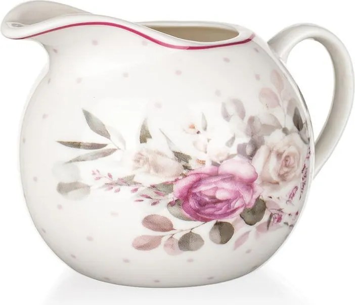 Keramická mléčenka ROSE 250 ml