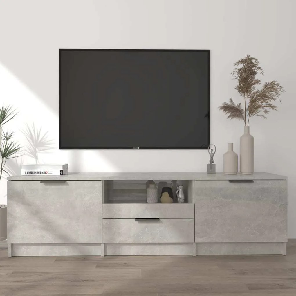 vidaXL TV skříňka 140 x 35 x 40 cm kompozitní dřevo [811452] Barva: Bílá