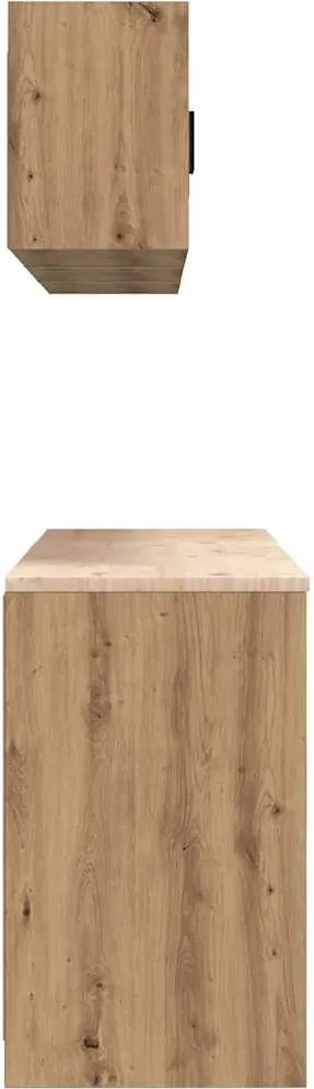 Garážové skříně 6 ks dub artisan kompozitní dřevo 3328349