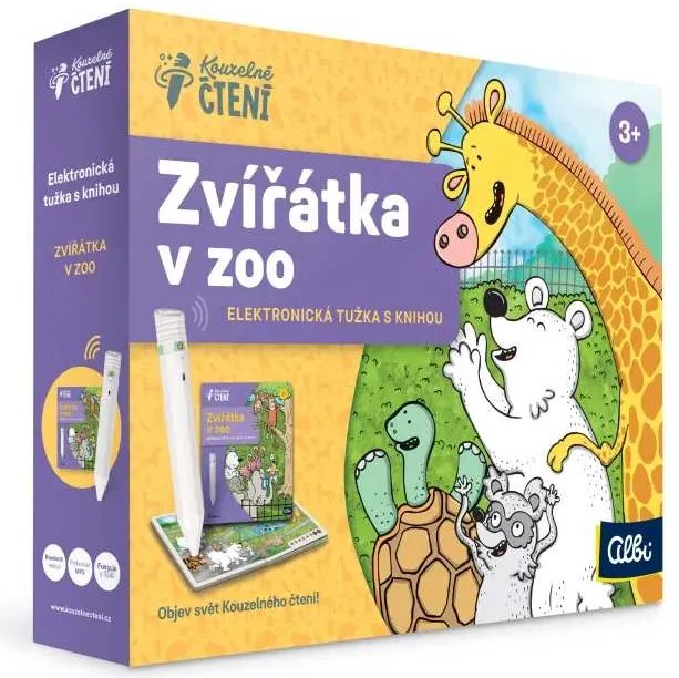 Albi kouzelné čtení elektronická tužka 2.0 + zvířátka v zoo