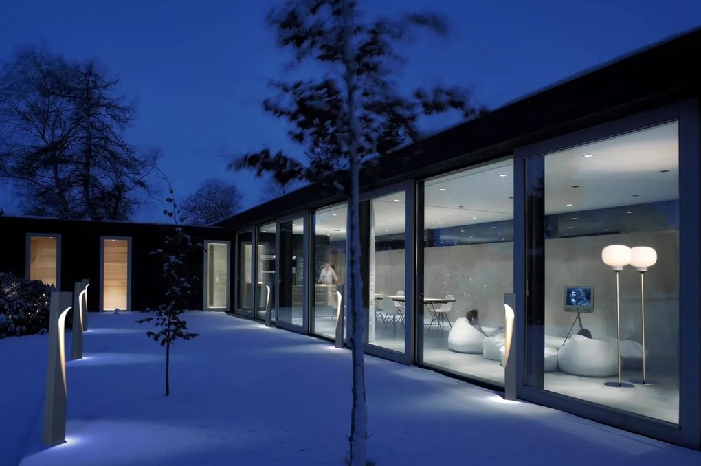 Antracitová zahradní lampa Concordia pro žárovku GU10 100cm  - Nordlux