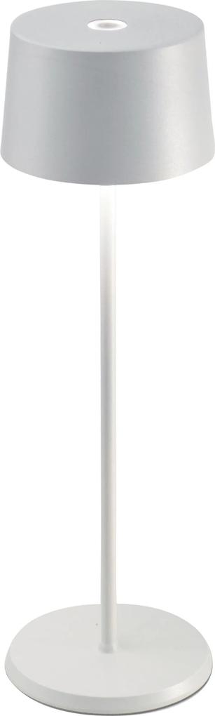 Bezdrátová lampa Olivia 35 cm bílá