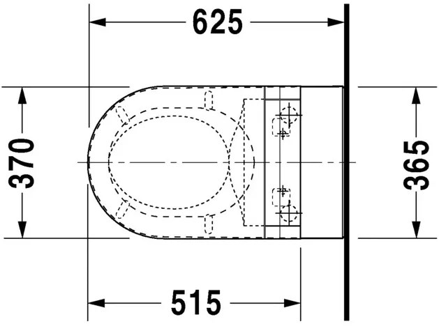 DURAVIT DARLING NEW WC závěsné, 2544590000