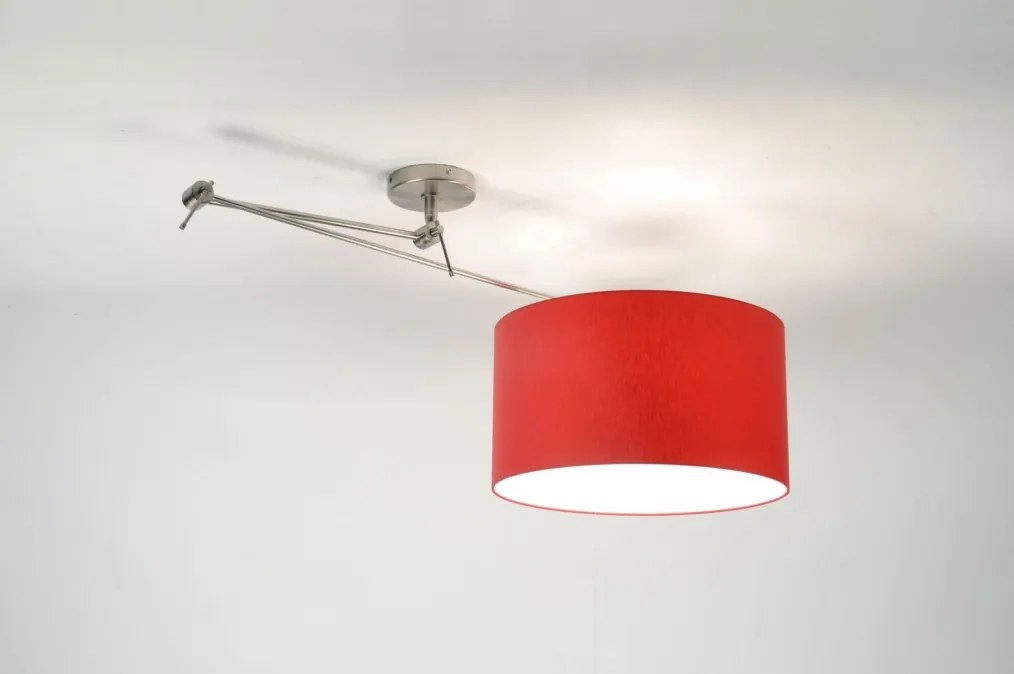 Závěsné designové svítidlo nad stůl Snap Light Red