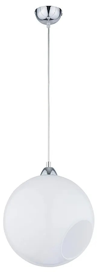 TK Lighting Lustr na lanku POBO 1xE27/60W/230V bílá TK1931