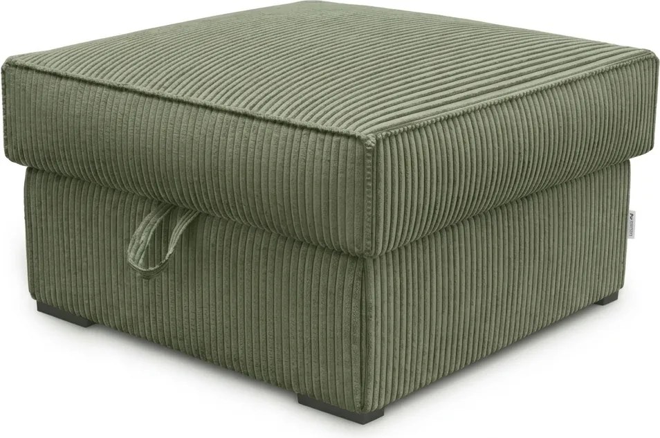 Taburet SMART COSARO XL s úložným prostorem 71x71 cm, mentolový