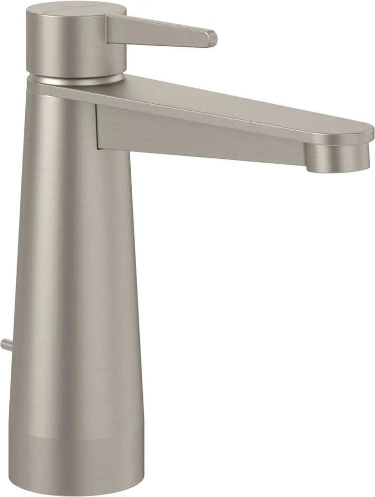 Villeroy & Boch Conum - Umyvadlová baterie s výpustí, matný kartáčovaný nikl TVW12700300064