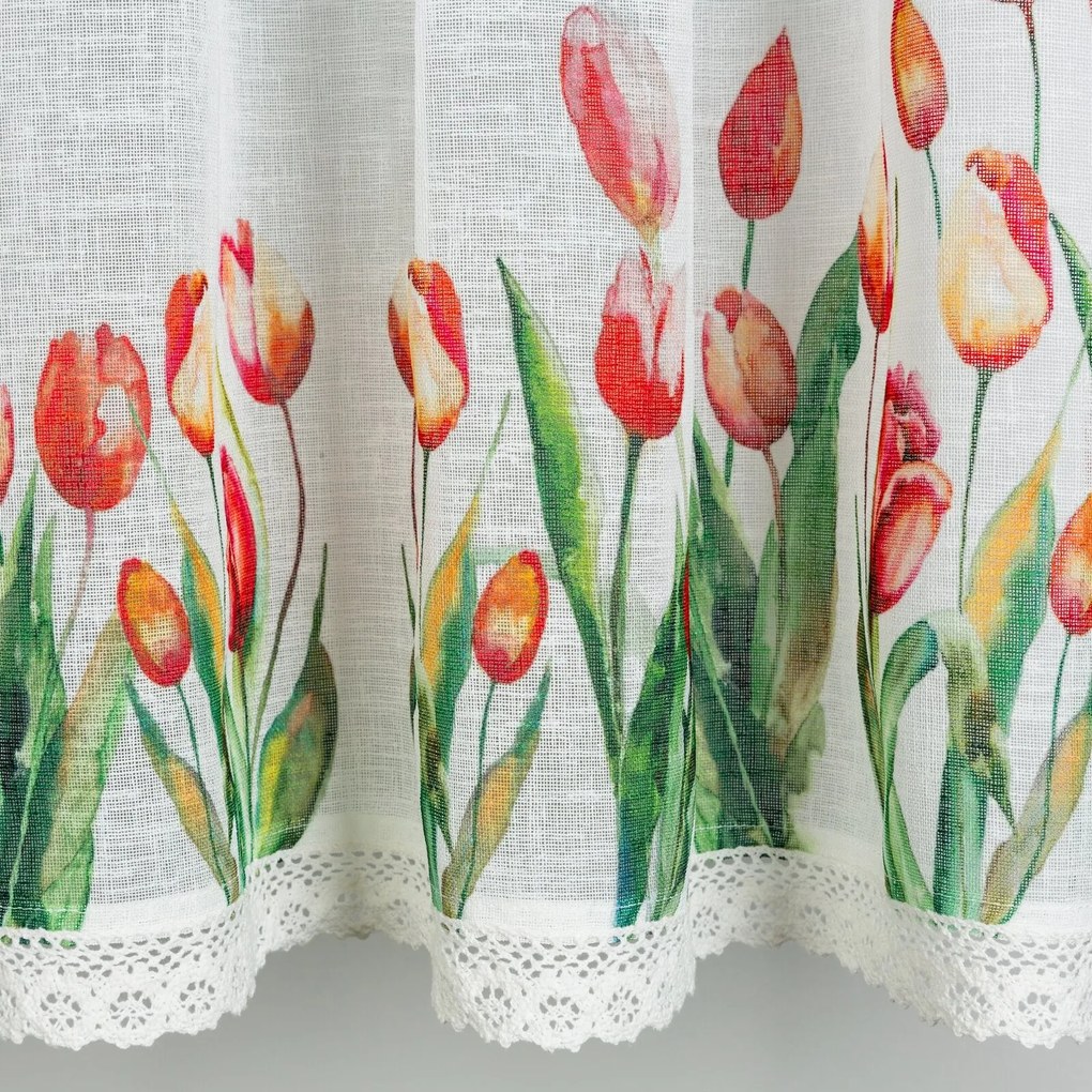 KRÁTKÁ ZÁCLONA NA PÁSCE STELLA 150X60 CM VÍCEBAREVNÁ