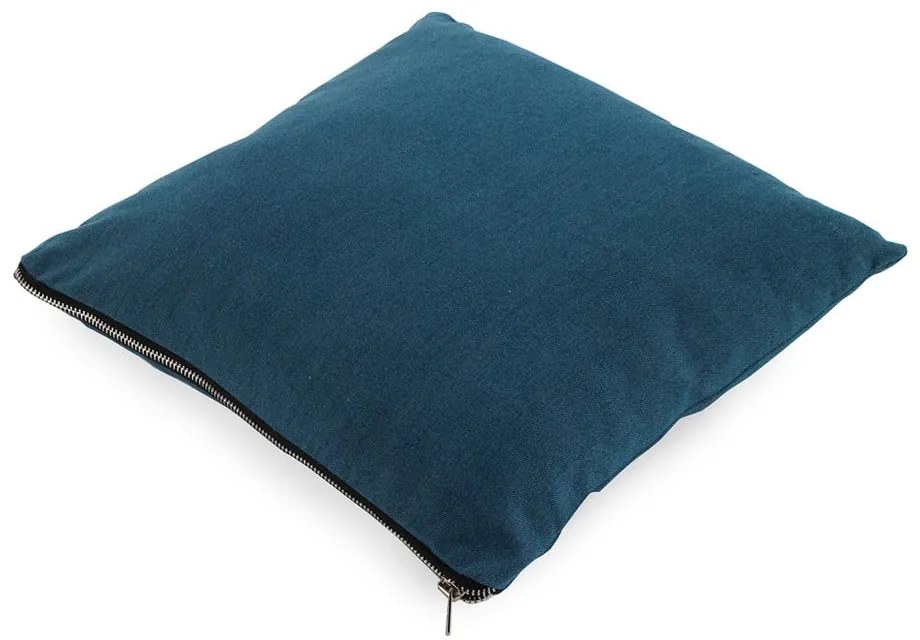 Modrý polštář Geese Soft, 45 x 45 cm