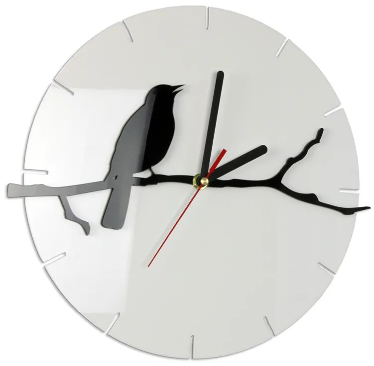 Moderní nástěnné hodiny Clock-Bird NH016