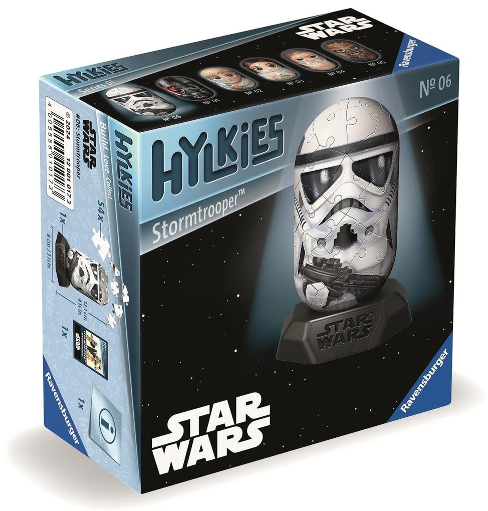 3d puzzle ravensburger 120010173 hylkies star wars: stormtrooper