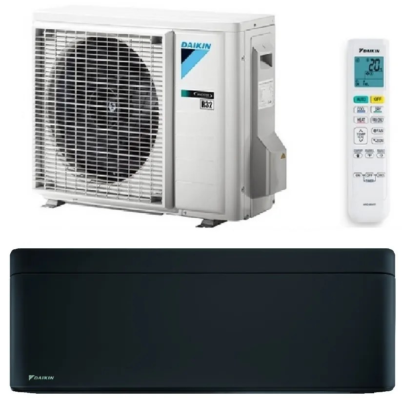 Klimatizace DAIKIN Stylish Black 1+1 2,5 kW R32