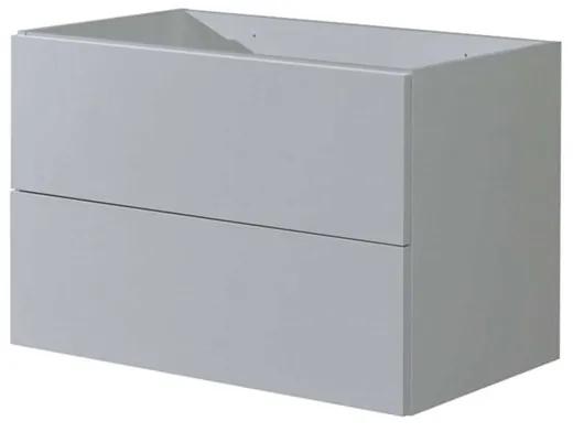 Mereo, Aira, koupelnová skříňka 81 cm, šedá CN731S