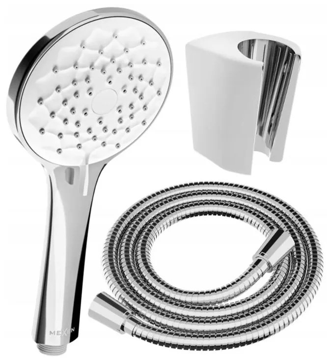 Mexen příslušenství - 1-bodový ruční sprchový set R-74, chrom, 785746052-00