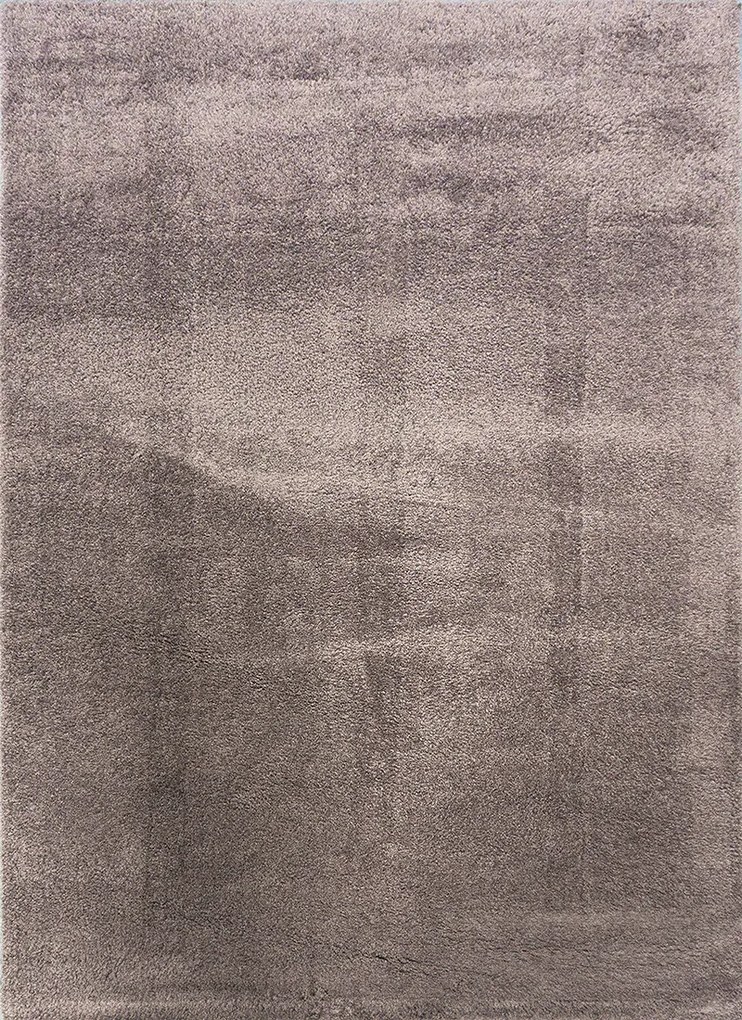 Berfin Dywany, Kusový koberec Microsofty 8301 Brown, 80x150, hnědá, ložnice