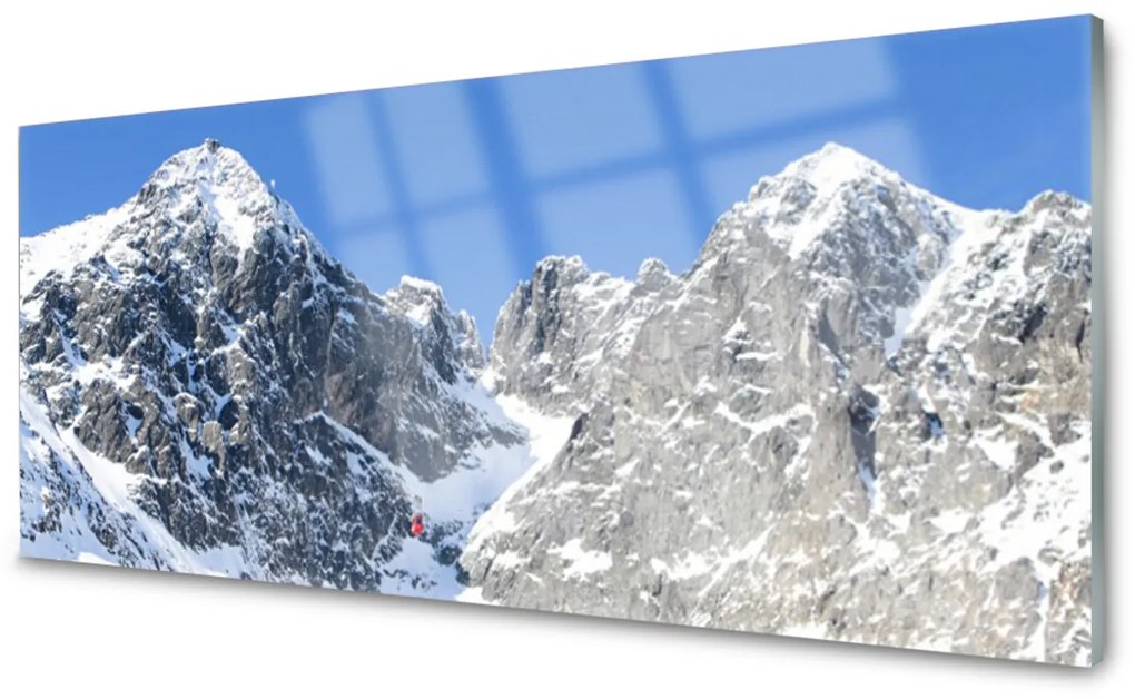 Plexisklo obraz Hora Sníh Krajina