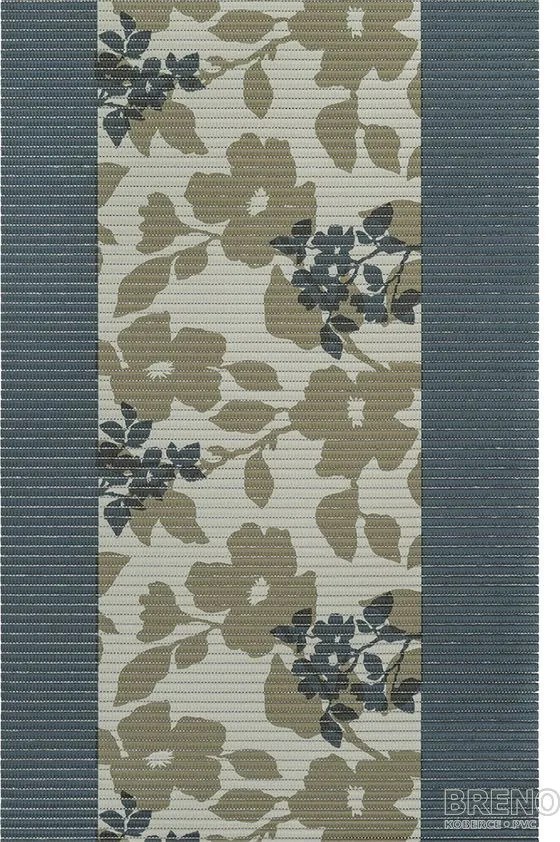 Breno Koupelnová pěnová předložka SOFTY-TEX 79857 květy, šíře 65 cm, Vícebarevné
