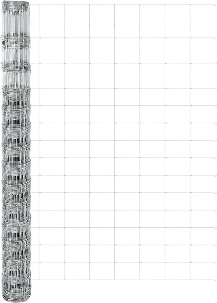 Svařované drátěné ploty s hroty 25 x 1,6 m Pozinkovaná ocel 3351439