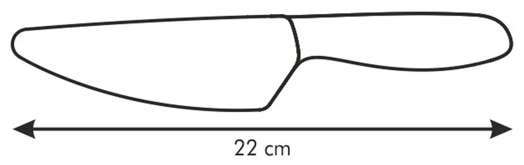 TESCOMA Nůž s keramickou čepelí VITAMINO 12 cm