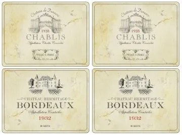 Pimpernel Velké prostírání - Francouzská vinice (Vin de France) 40x30