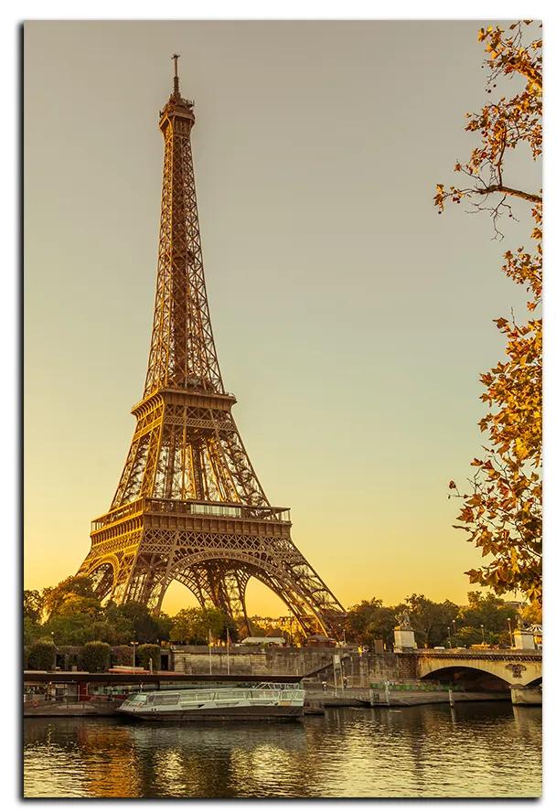 Obraz na plátně - Eiffel Tower - obdélník 7110A (90x60 cm  )