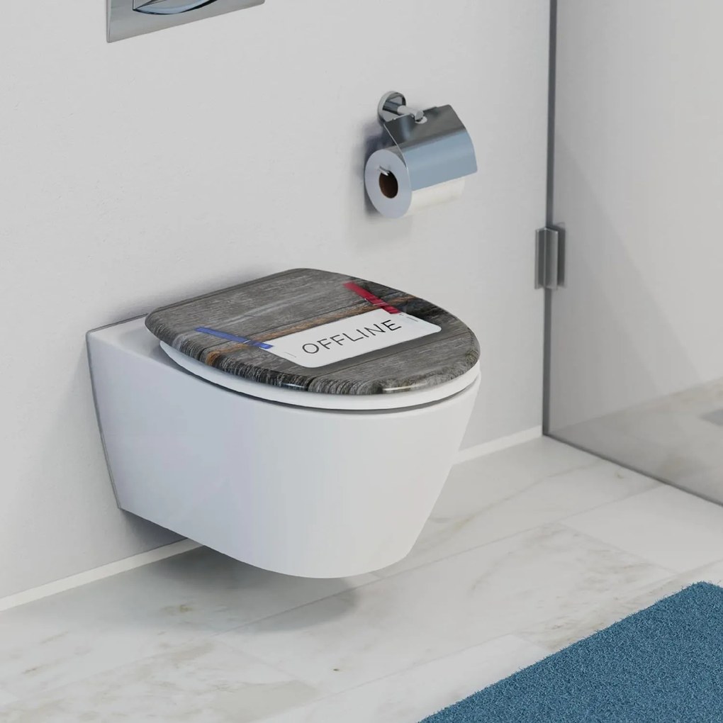 Eisl Sanitär WC prkénko Duroplast Soft Close Offline 82157