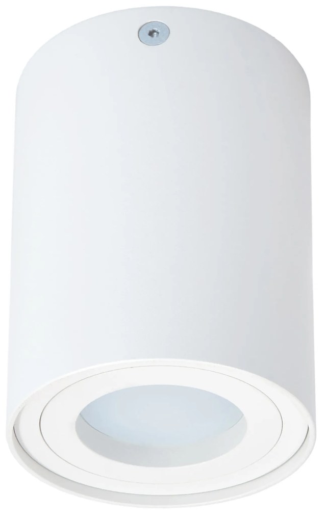 BERGE Podhledové bodové svítidlo OS200-BP nevýklopné - kruhové - bílá matná + patice GU10