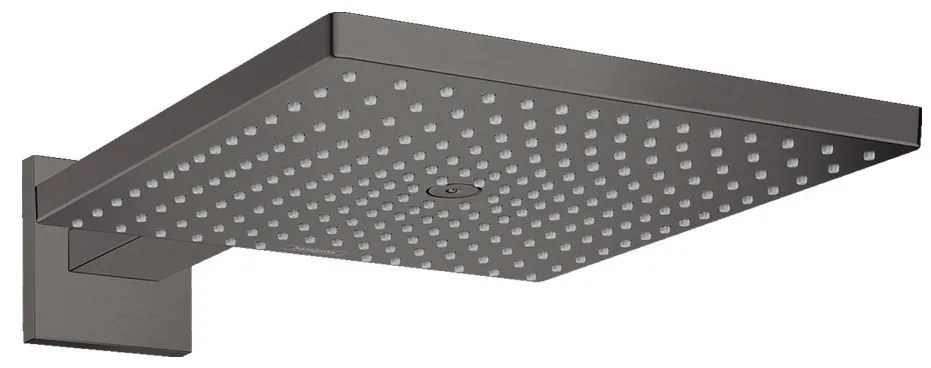 Hansgrohe Raindance E, hlavová sprcha 300 1jet se sprchovým ramenem, kartáčovaný černý chrom, HAN-26238340