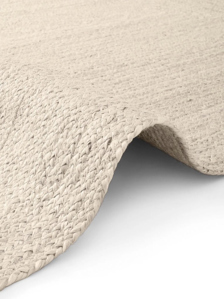 Hanse Home, Kusový koberec Juno 106323 White, 80x150, bílá, chodba / předsíň