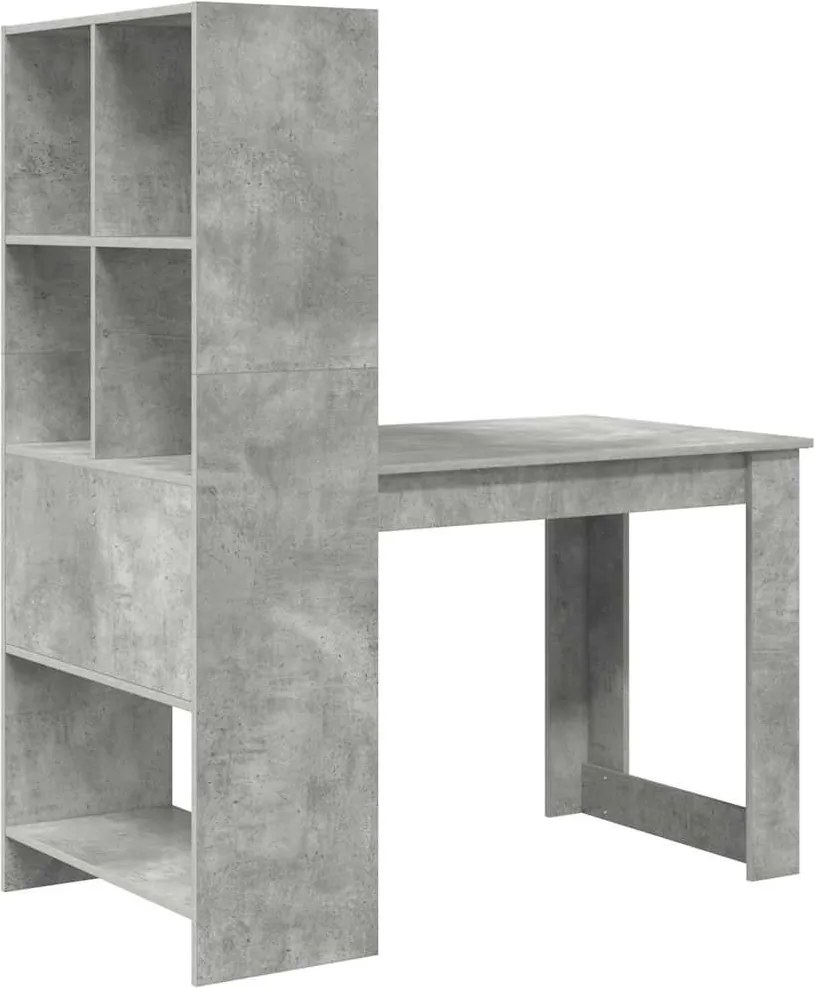 Stůl Betonově šedá Kompozitní dřevo 122 x 67 x 145 cm 3337260