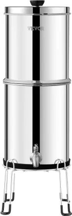 Gravitační vodní filtr z nerezu 8,5 l se 2 filtry – ZLLSQ225GALHAEPZ2V0