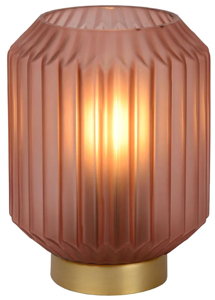 Lucide 45595/01/66 stolní lampa Sueno, růžový, E14, 17cm