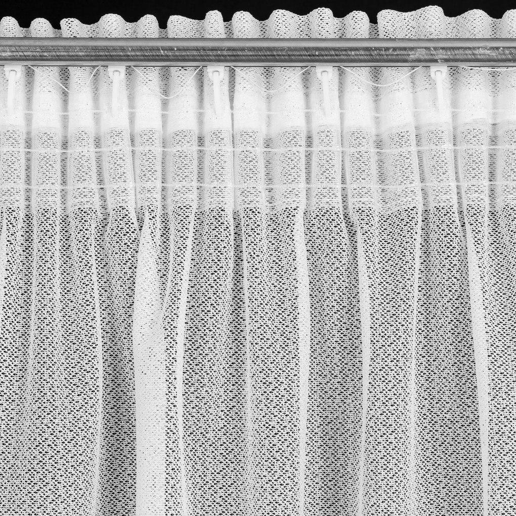 ZÁCLONA NA PÁSCE VANESA 350X270 CM BÍLÁ