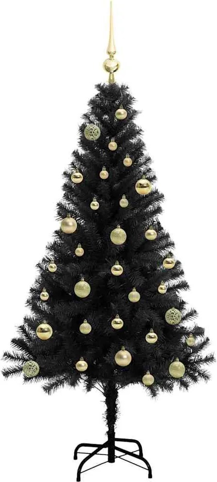 Vánoční stromeček Černá 150 cm PVC 3396469