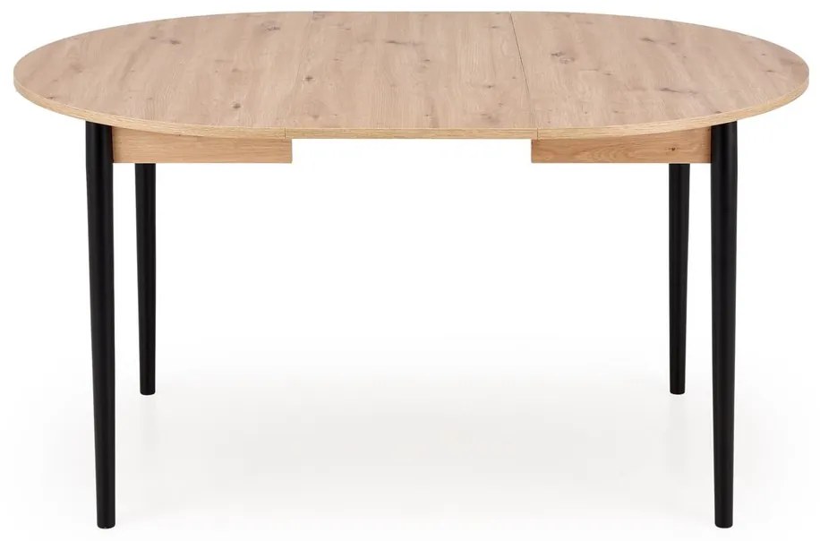 Rozkládací jídelní stůl Pivot 102/141 cm dub artisan/černý buk