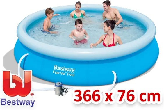 Bestway 57274 Bazén Fast Set 3,66 x 0,76 m