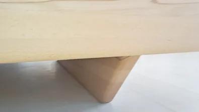 Dřevěná Postel Postelia SAVONA, 180x200 cm, Buk jádrový o šíři masivu 4 cm