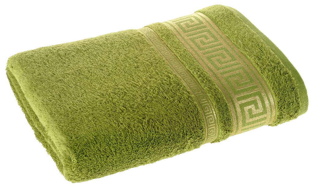 Stanex Bambusové ručníky a osušky ROME ROZMĚR: Ručník 50 x 100 cm, Barva: ZELENÁ