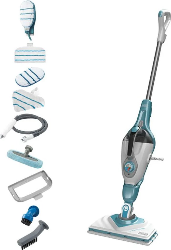 BLACK+DECKER - Parní čistič STEAM MOP 6v1 BHSM166DSM-QSROZ2
