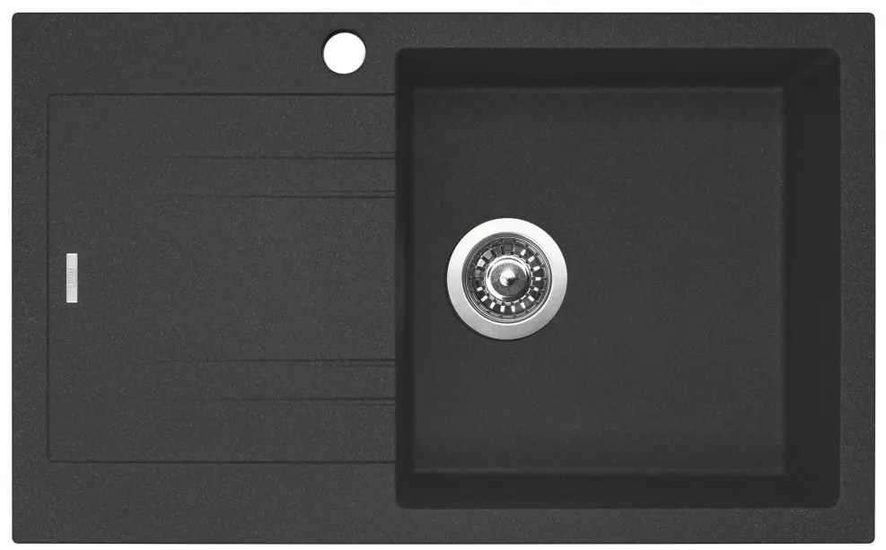 Sinks LINEA 780 N Granblack PRAVÝ SIGLI780480N30P