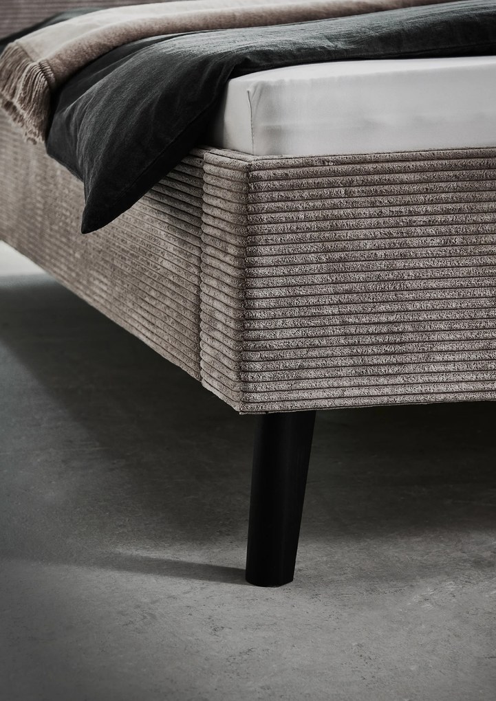 MEISE MÖBEL Čalouněná postel AVOLA 140x200cm taupe 2156-10-3000