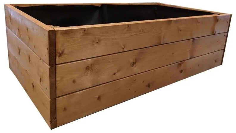 Gaboni 87428 Dřevěný vyvýšený záhon 163 x 78 x 42 cm