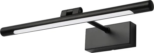 LED Koupelnové osvětlení zrcadla MIRROR LED/6W/230V 4000K IP44 40 cm černá